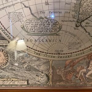 Art | 1651 A New And Accurate Map Of The World | Poshmark
